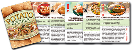 Potato Recipes Playing Cards | PL.CARDS.4200